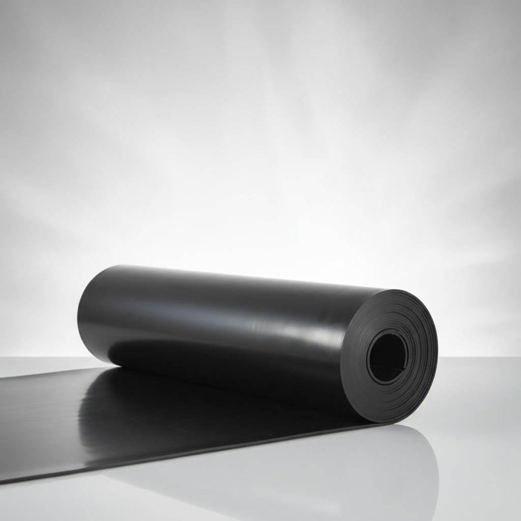 Black Neoprene Compound Rubber Sheet - Hamid and sons